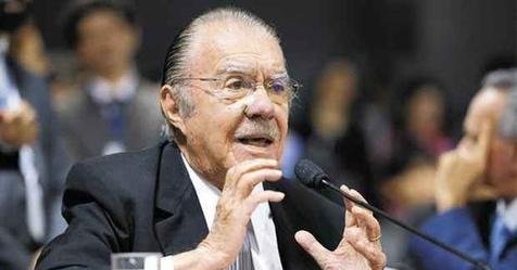 Fora da disputa, Sarney diz que vai trabalhar para eleger candidato ao ...