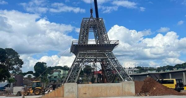 Lagoa Santa terá réplica da Torre Eiffel de 30 metros de altura ...