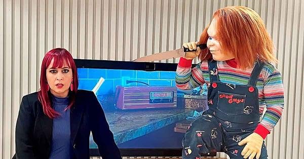 Chucky, o brinquedo assassino, bate ponto hoje no 'Programa Silvio ...