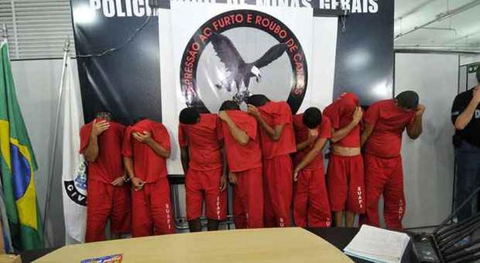 Polícia Prende Integrantes De Quadrilha Especializada Em Roubo De
