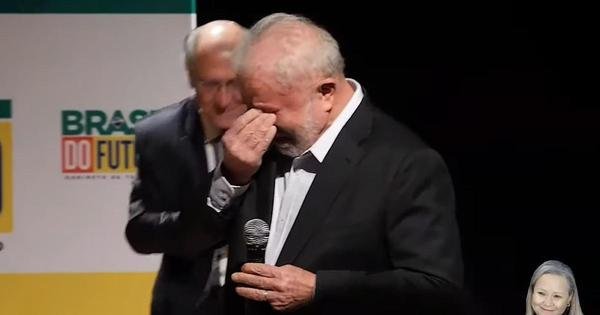 Lula chora ao falar do seu propósito em combater a fome no Brasil ...
