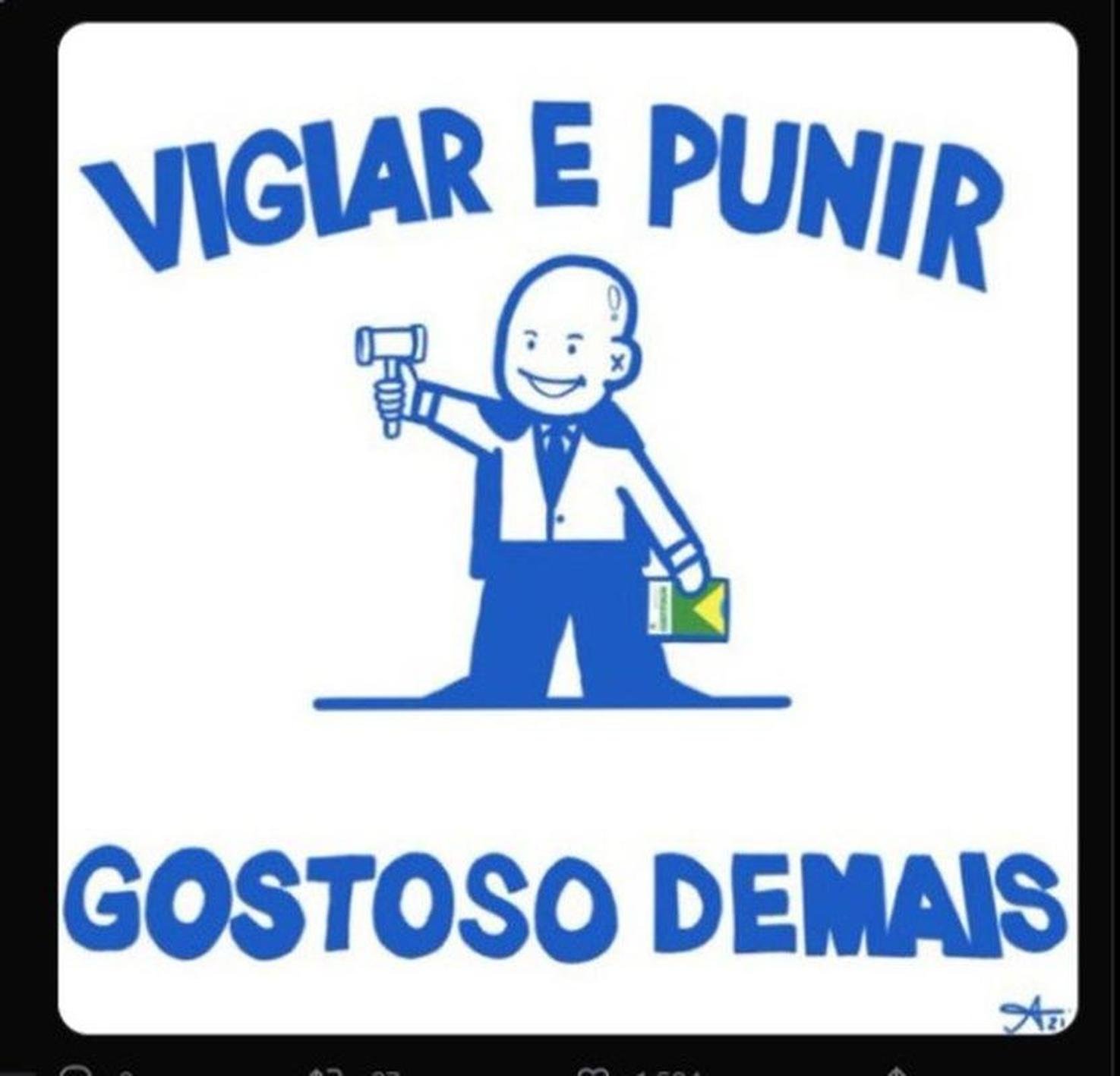 Memes do ministro Alexandre de Moraes nas eleições -Estado de Minas