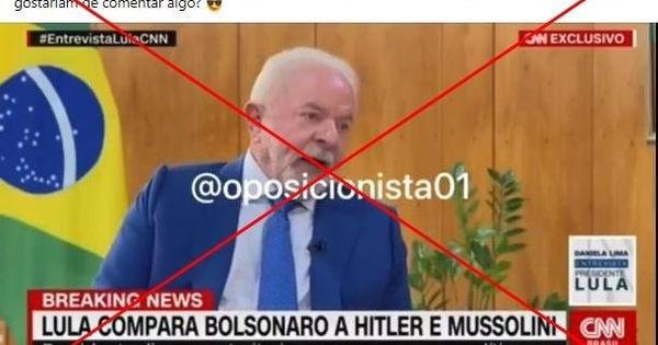 É montagem vídeo em que Lula diz que irá criar uma 'indústria de ...