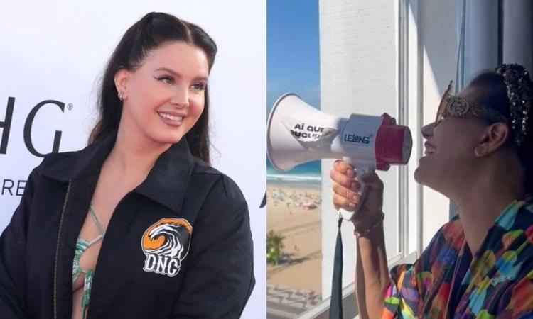 Narcisa Tamborindeguy acorda Lana Del Rey aos berros com megafone ... Narcisa Tamborindeguy acorda Lana Del Rey aos berros com megafone ...