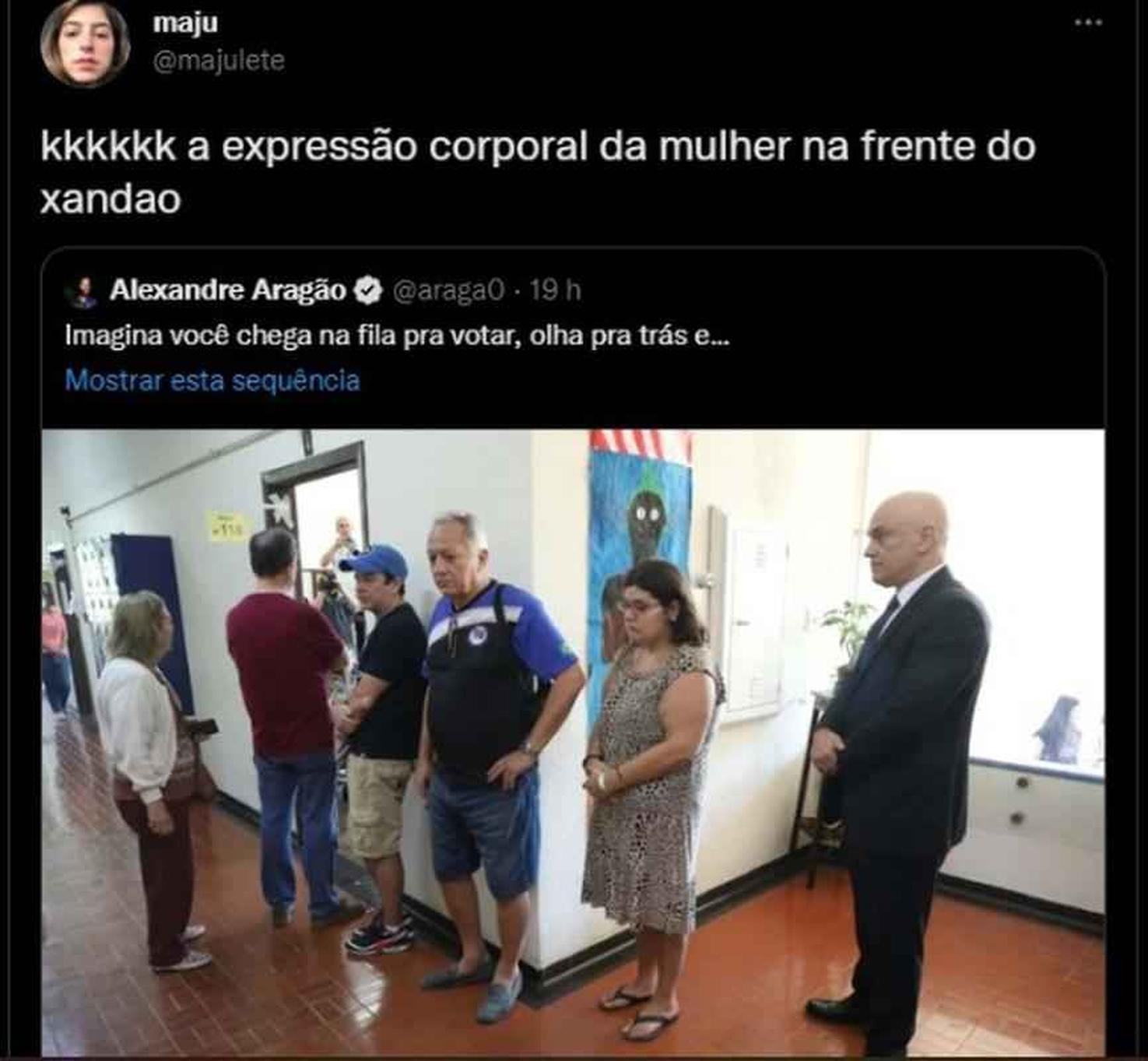 Memes do ministro Alexandre de Moraes nas eleições -Estado de Minas