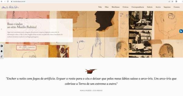 Murilo Rubião ganha novo site dedicado à sua obra, memória e legado ...