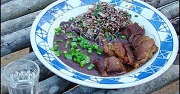 Receita de Tutu com carne de panela e umbigo de banana - Sabores de Minas